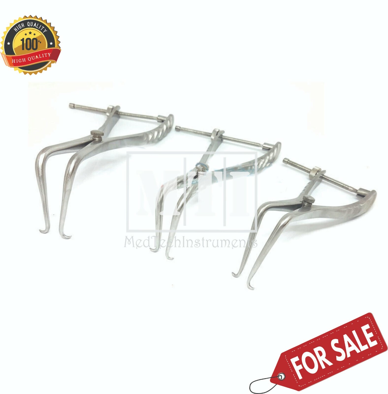 Set of 3 Stifle Distractor with Spinlock 13cm,19cm,21cm Orthopedic ...