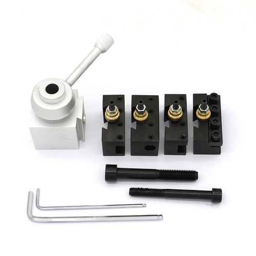 Quick-change tool post small lathes, lathe tool post set, lathe ...