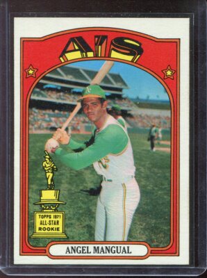 1972 Topps Baseball # 62 Angel Mangual (NM-MT) Near Mint to Mint | eBay