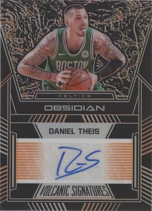 2019-20 Panini Obsidian - Volcanic Signatures Daniel Theis #VS-DTH ...