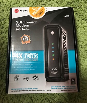 Motorola Cable Modem Surfboard Extreme SB6121 | eBay
