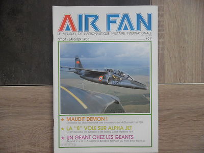 Magazine AIR FAN – n°51 – Janvier 1983 | eBay