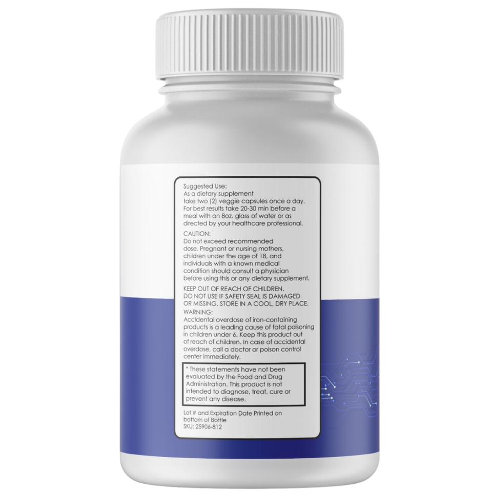 5 Bottles - Mind Tech Nootropic Mindtech Brain Booster Focus Supplement ...