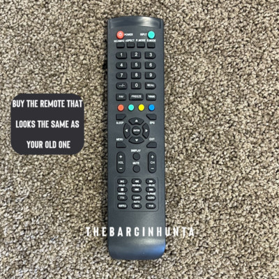 EKO TV Remote Control for model K400DVD 40" Full HD TV with Built-in ...