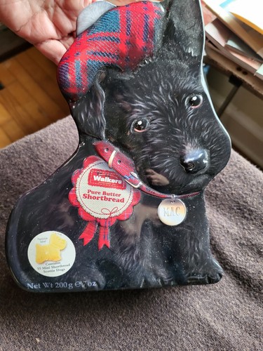 Walkers Pure Butter Shortbread Scottie Dogs Cookie Tin, Scotland | eBay