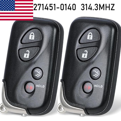 2 for Lexus GS300 GS430 IS250 350 ES350 Smart Keyless Remote Key Fob ...