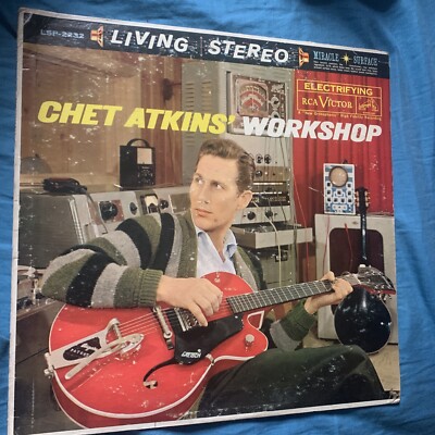 Chet Atkins Atkins’ Guitar Workshop Miracle Surface Rca LSP 2232 Vinyl ...