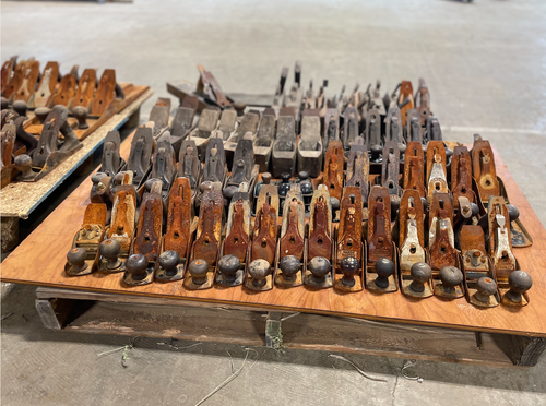 Large Collection of Vintage Block Planes, Stanley, Ohio Tool co, Auburn ...