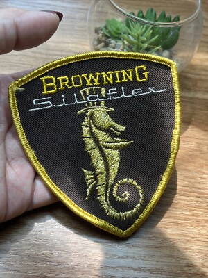 Vintage BROWNING Silaflex patch | eBay