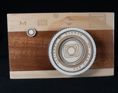 Camera Trinket Box Wood Novelty | eBay