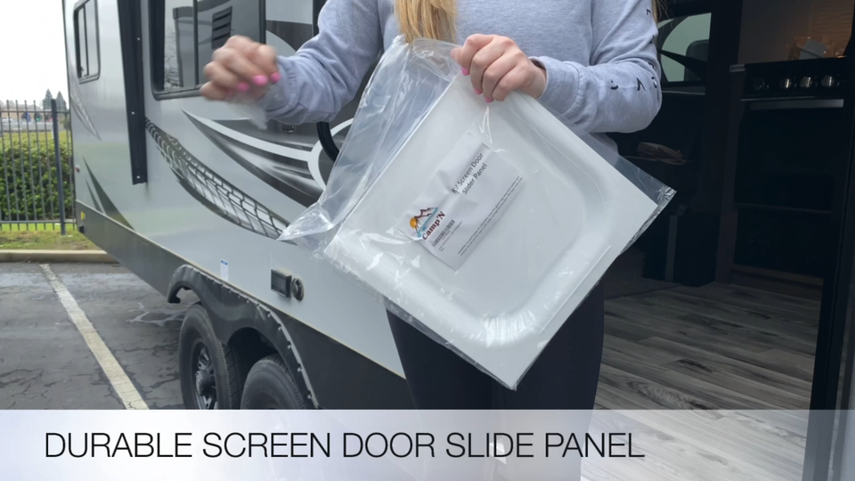RV Screen Door Slider Panel-Camper Screen Door Slider Panel-12" RV ...