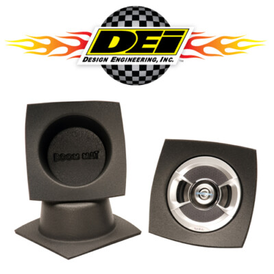 DEI 050320 Foam Car Stereo Speakers Cups Isolators Sound Baffles 5.25 ...
