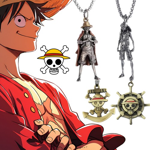 Monkey D. Luffy Jewelry Pirate Anime Cartoon One Piece Movie TV Pendant ...