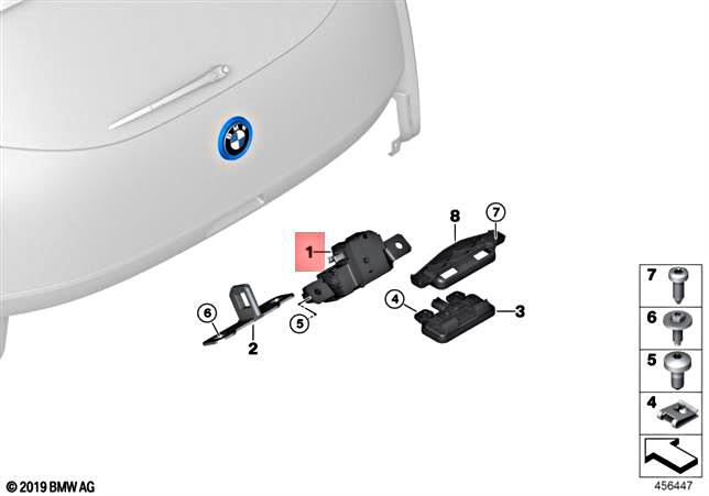 Genuine Trunk Lid Lock Actuator BMW F20 F21 i3 51247248075 | eBay