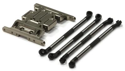 Billet Gearbox Holder & 120mm Lower Links (4) for Axial SCX-10 | eBay