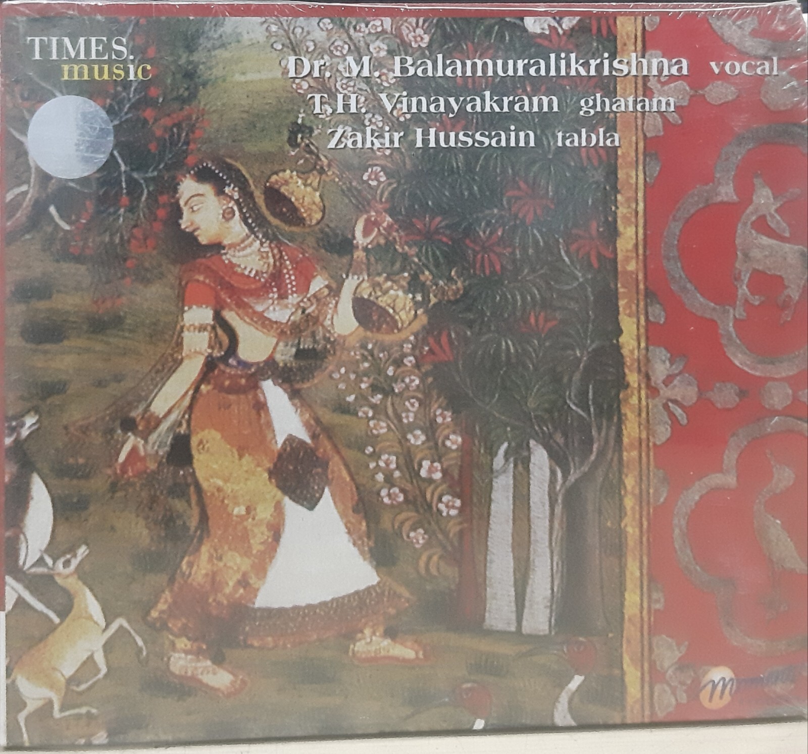 Dr. M Balamuralikrishna Zakir - Indian Classical Vocal Audio CD (Raag ...