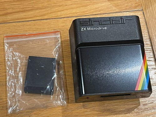 TESTED Immaculate Sinclair ZX MICRODRIVE & Refelted Cartridge for ZX ...