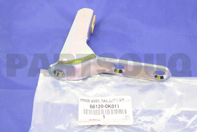 661200K011 Genuine Toyota HINGE ASSY, TAIL GATE, LH 66120-0K011 | eBay