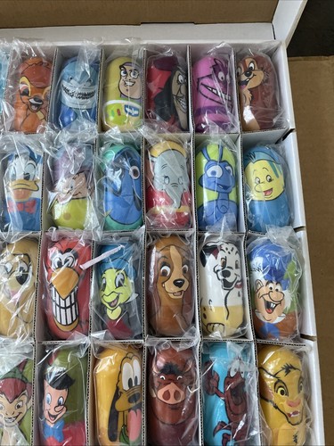 2005 KELLOGG DISNEY 50 WOBBLERS EXCLUSIVE COLLECTORS SET Original Box ...