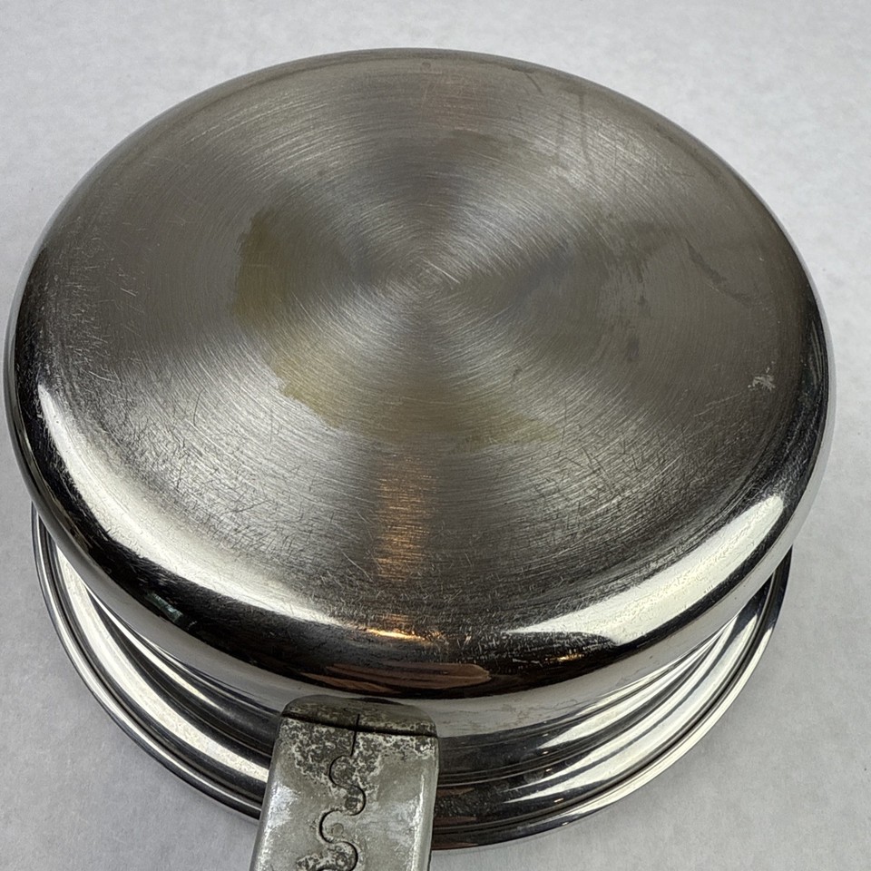 Vintage Amway Queen Pot Sauce Pan W/ Lid 1Qt Stainless Steel 18/8 Made ...