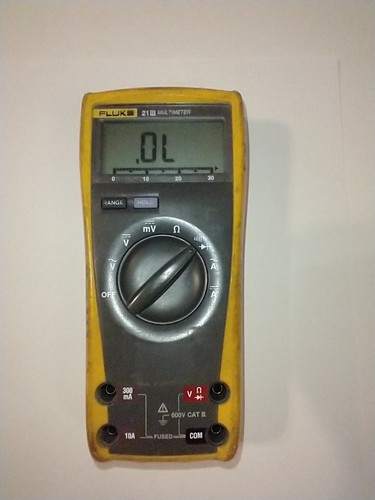 Fluke 21 III Multimeter Powers on but untested AS IS No Returns Read ...