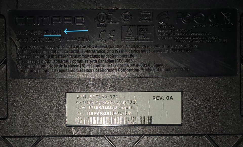 COMPAQ Wired USB Slim Keyboard PR1101U | eBay