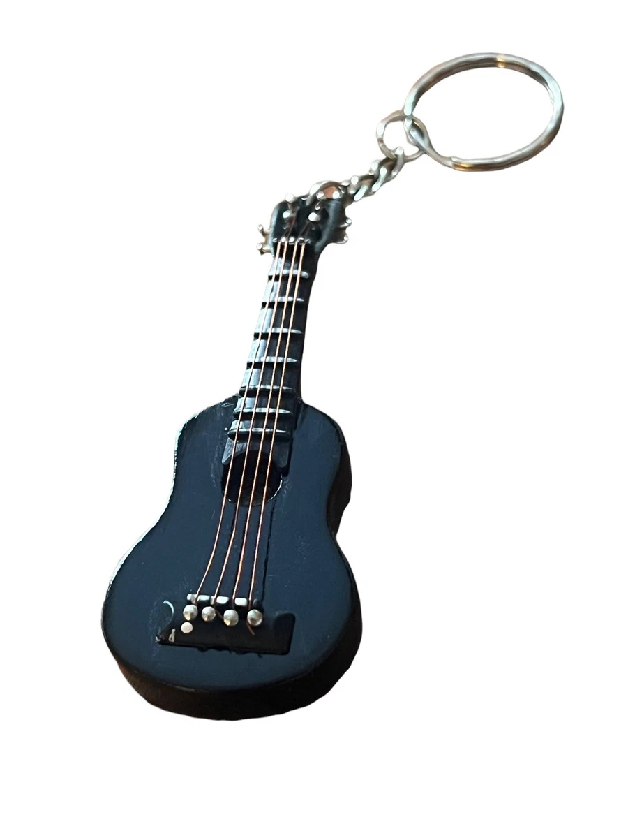 Acoustic Guitar Keychain