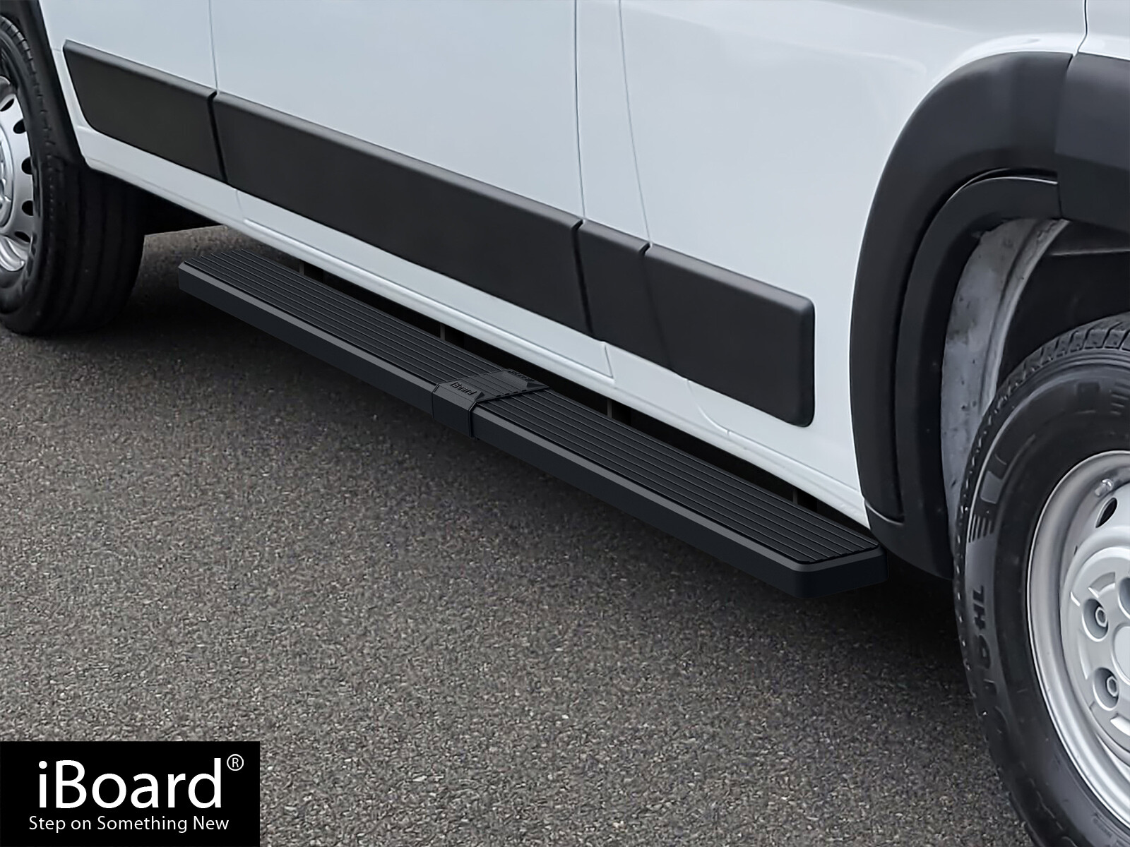 APS 6" Black Side Steps Fit 14-26 Ram ProMaster 136in 159in Wheelbase ...