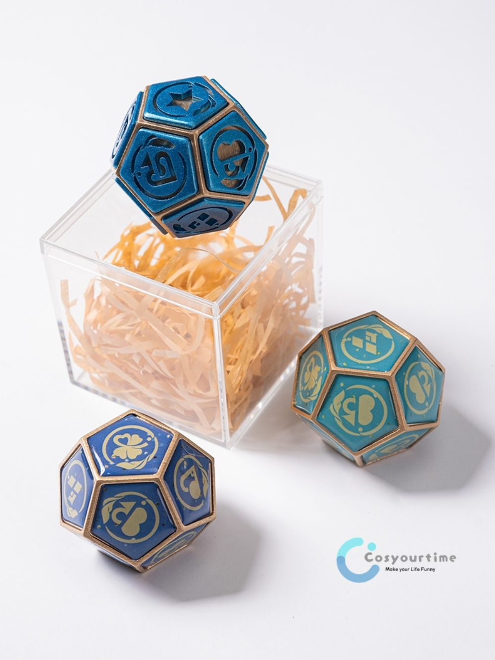 Game Honkai：star Rail Cosplay Aventurine Dice Model Resin Prop ...