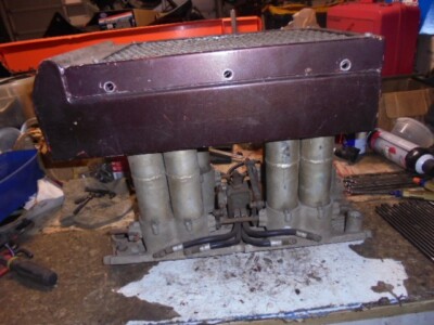 Fuel Injector Hilborn SBC 23* 2" Vintage Midget Kinsler Gearte USCS ...