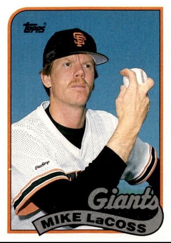 1989 Topps Mike LaCoss San Francisco Giants #417 | eBay