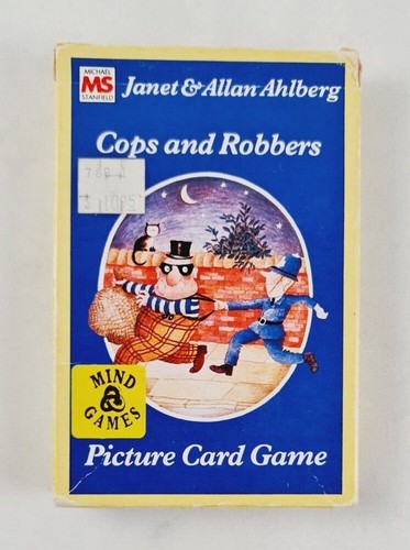 1978 Cops and Robbers Picture Card Game Janet & Allen Ahlberg Michael ...