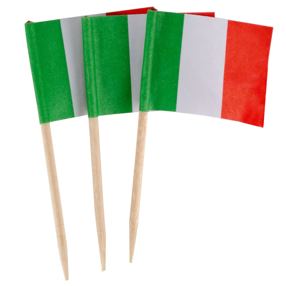 Italian Flags Party Favors Italian