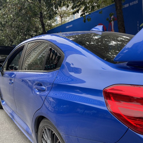 For Subaru WRX / WRX STI 2015-2021 Glossy Black Rear Window Louver ...