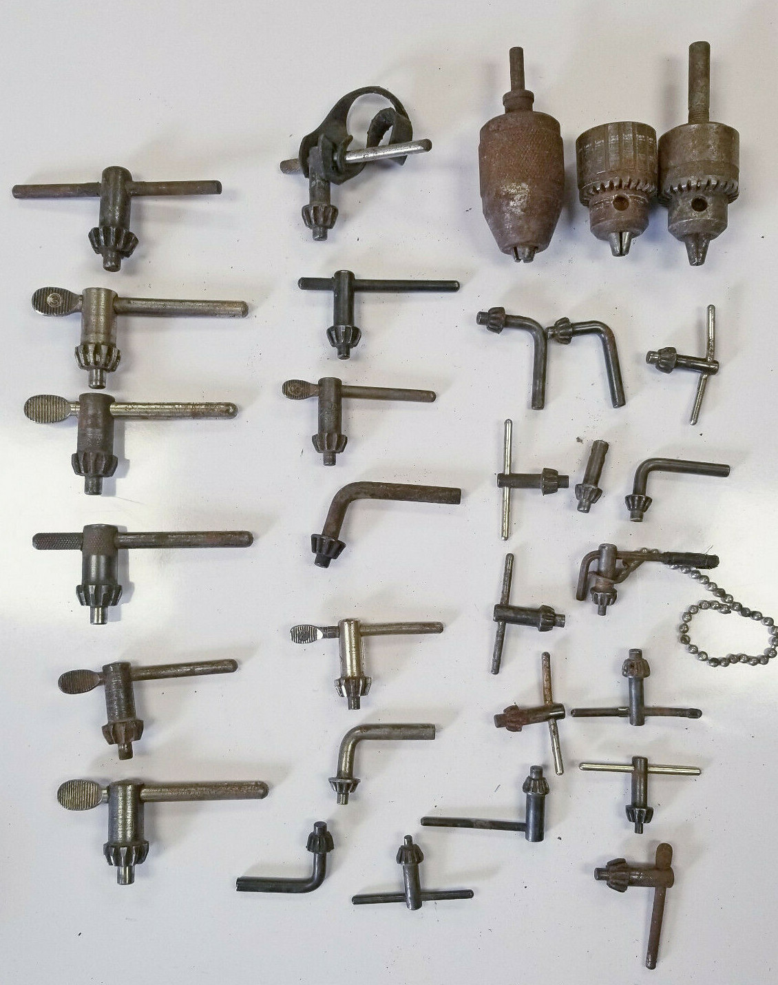 Lot of 30 Mixed Assorted Old Jacobs Drill Chuck Key Hand Tools | eBay
