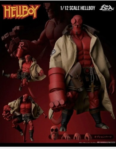 1000toys Action Figure 1/12 Hellboy ABS&PVC 190mm new out the box mint ...