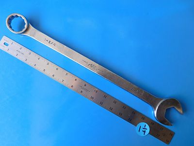 USED , MAC TOOLS 1-1/4 IN. OLD STYLE EXTRA LONG WRENCH ,CL SERIES PART ...