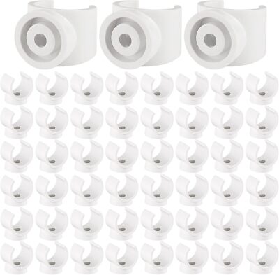 100 Pcs 1/2 Inch PEX Clips Pipe Hangers Clamps Plastic 1/2in, White | eBay