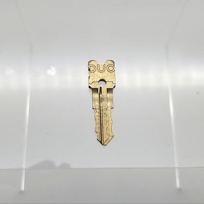 1x Illinois Lock DB1302 DUO Lock Control Key Double Bitted Northeast ...