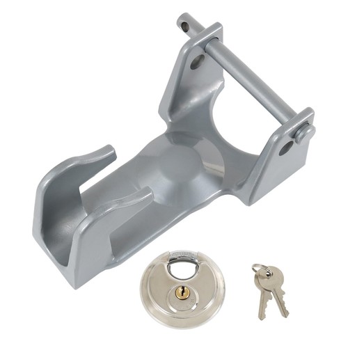 Gooseneck Hitch Lock with Combination Lock, Heavy-Duty Gooseneck ...