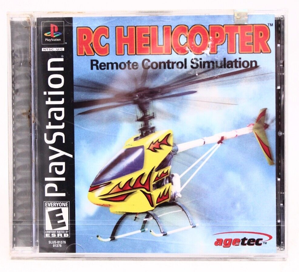 RC Helicopter (Sony PlayStation 1, 2002) - New Sealed - See desc ...