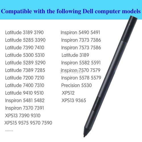 Genuine Dell Stylus Pen PN557W Latitude 5285 5289 5290 7200 7210 7285 ...