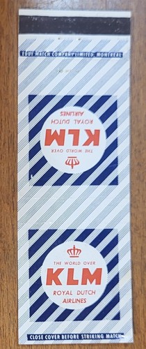 Matchcover KLM Royal Dutch Airlines | eBay