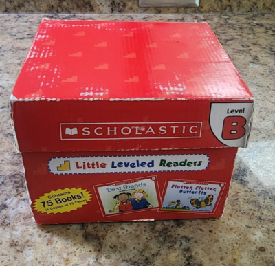 Scholastic Little Leveled Readers Level B Homeschooling Boxed Set ...