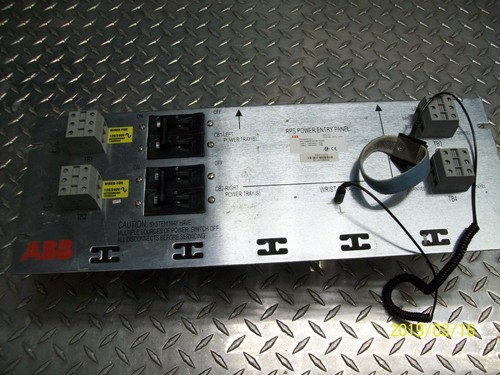 ABB 6644463A2 RPS POWER ENTRY PANEL 25A 120/240V | eBay