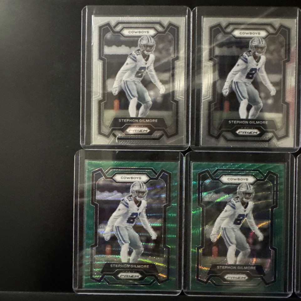 🔥6 Card Stephon Gilmore Cowboy Lot. Green wave🔥 | eBay