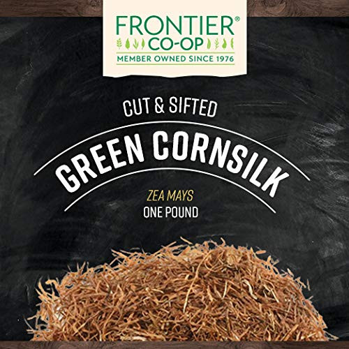 Frontier Co op Green Corn Silk Tea 1 Pound Bulk Natural Herbal Goodness ...