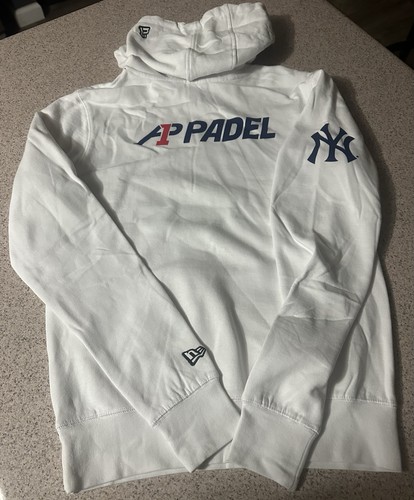 A1 Padel New York Yankees Collab White New Era Sweater Hoodie Adult ...
