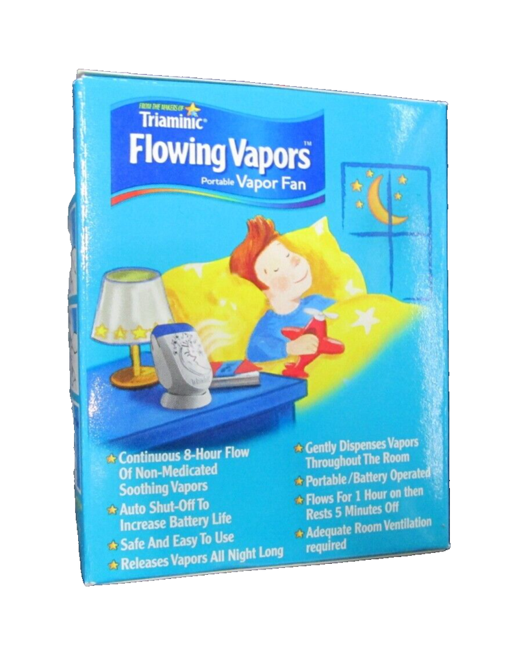 TRIMINIC FLOWING VAPORS Portable Vapor Fan, Cherry, NEW GAR | eBay