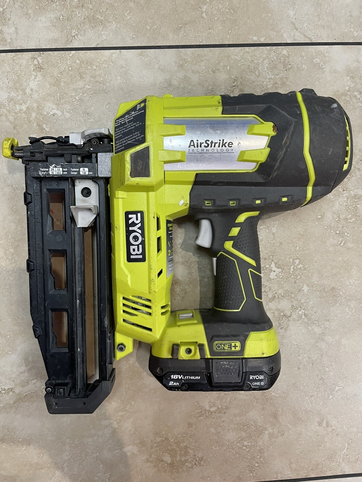 ryobi p325 finish nailer 107532-1 JE | eBay
